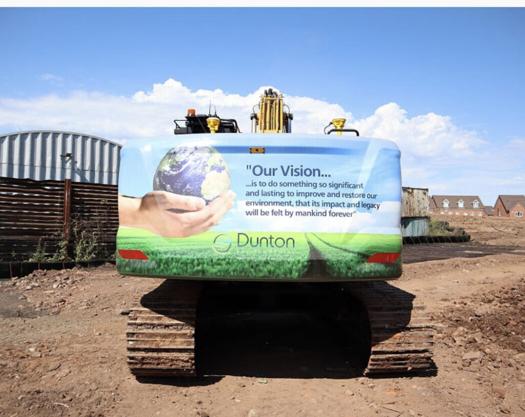 New Dunton Excavator Making Progress On Site » Dunton Environmental